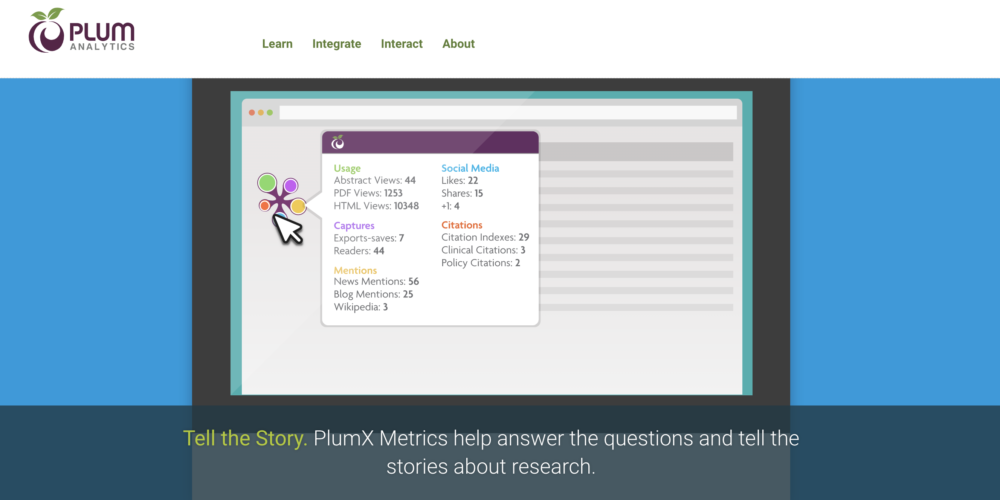 PlumX Metrics — Prode